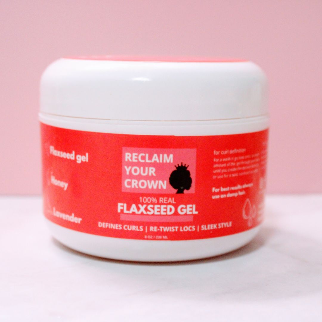 100% Real Flaxseed Gel – Reclaim Your Crown Hair and Body