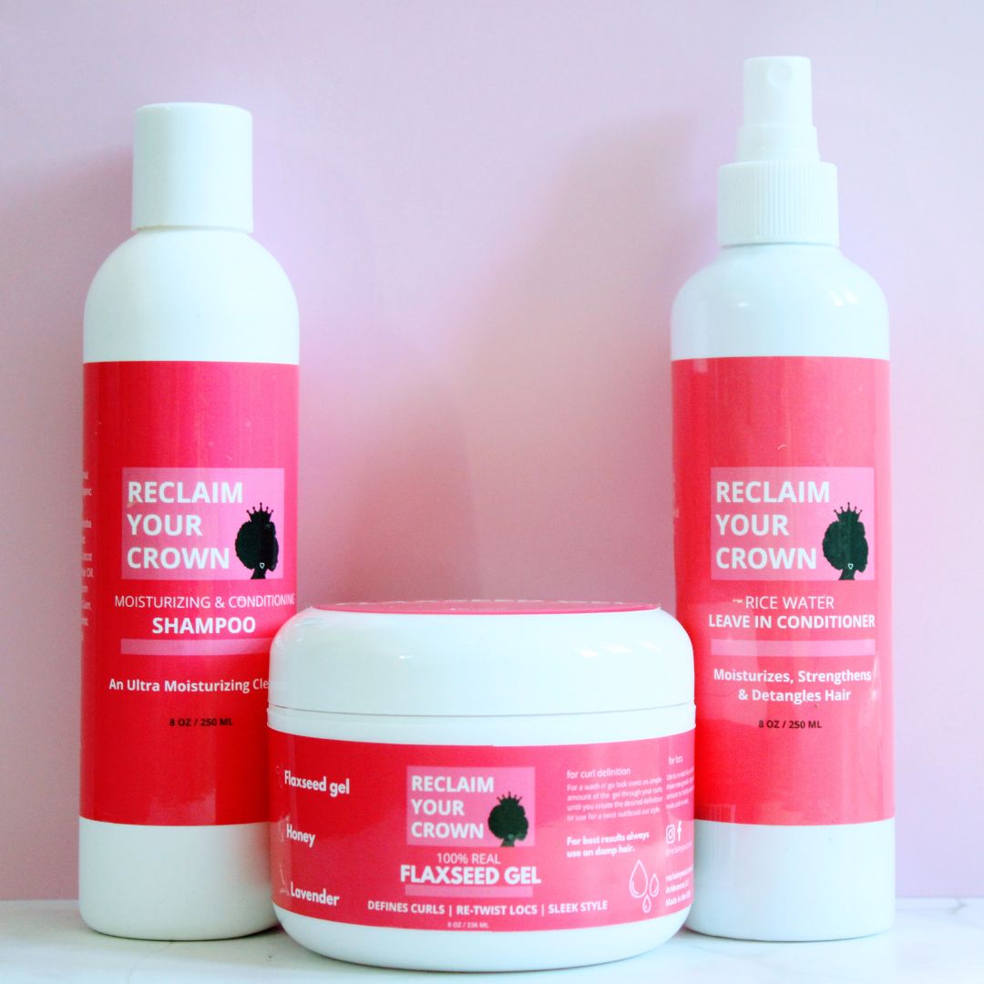 Wash and Go Bundle – Reclaim Your Crown Hair and Body